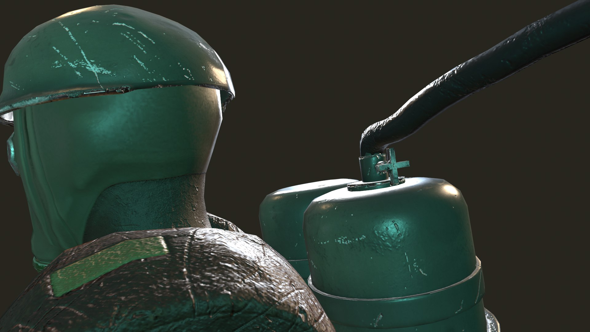 Rigged Flamer 3D Model - TurboSquid 1239844