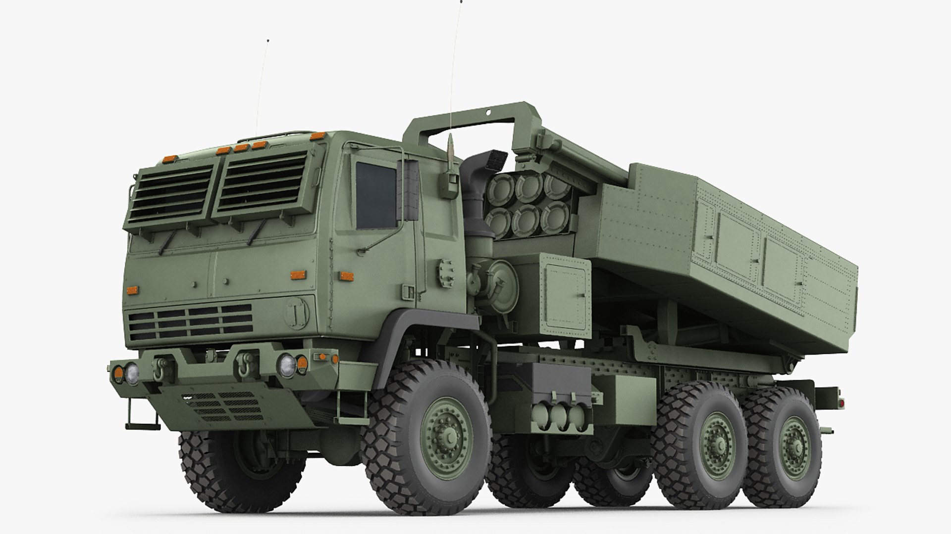 M142 Himars Army Truck 3D Model - TurboSquid 1401269