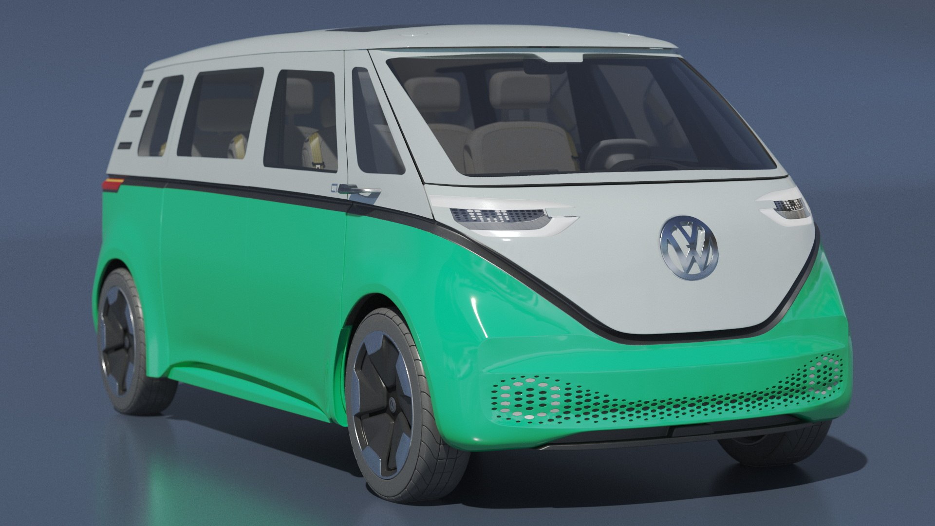 Volkswagen Electric ID Buzz 3D - TurboSquid 2284531