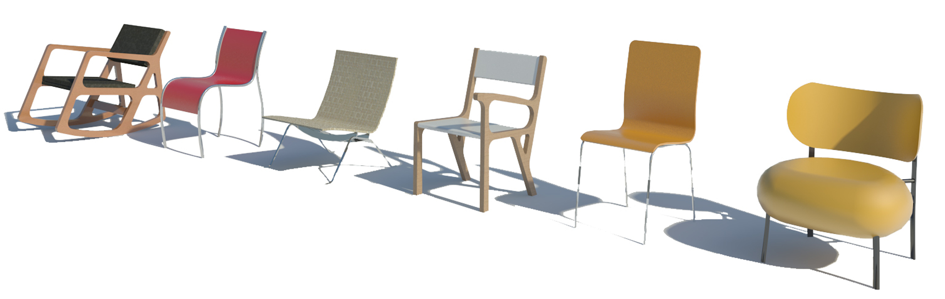 modelo 3d Paquete de muebles Revit - TurboSquid 750430