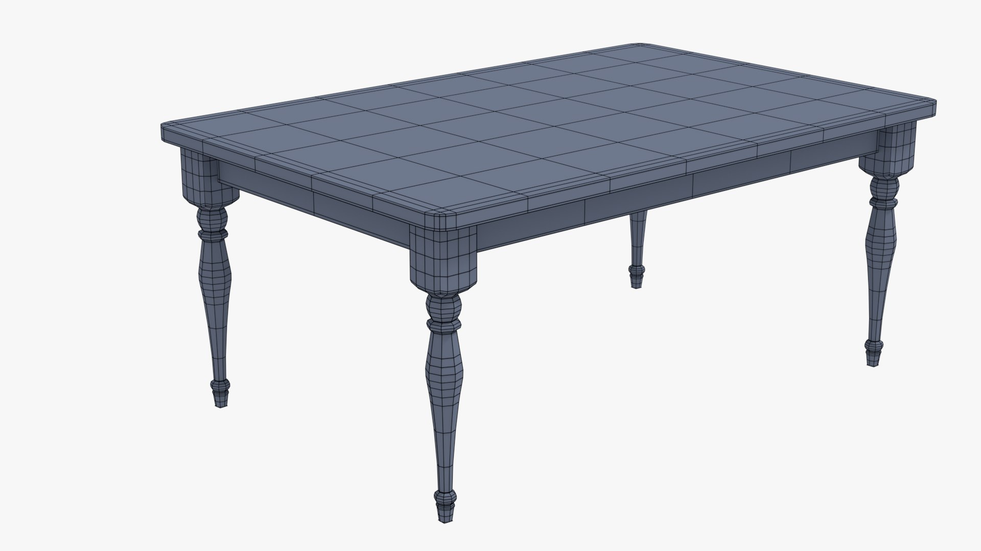 Table Wood Model - TurboSquid 1543736