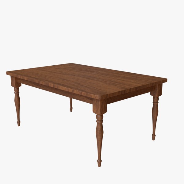 Dining Table STL Models for Download | TurboSquid