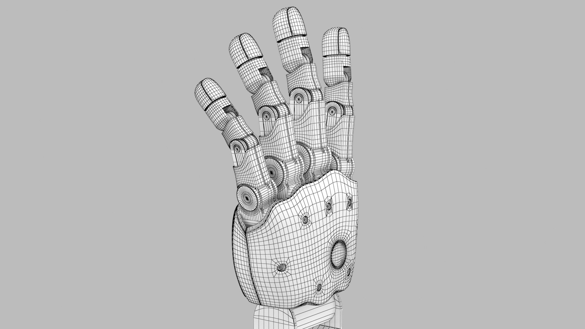 3D Model Modular Prosthetic Hand - TurboSquid 1551173