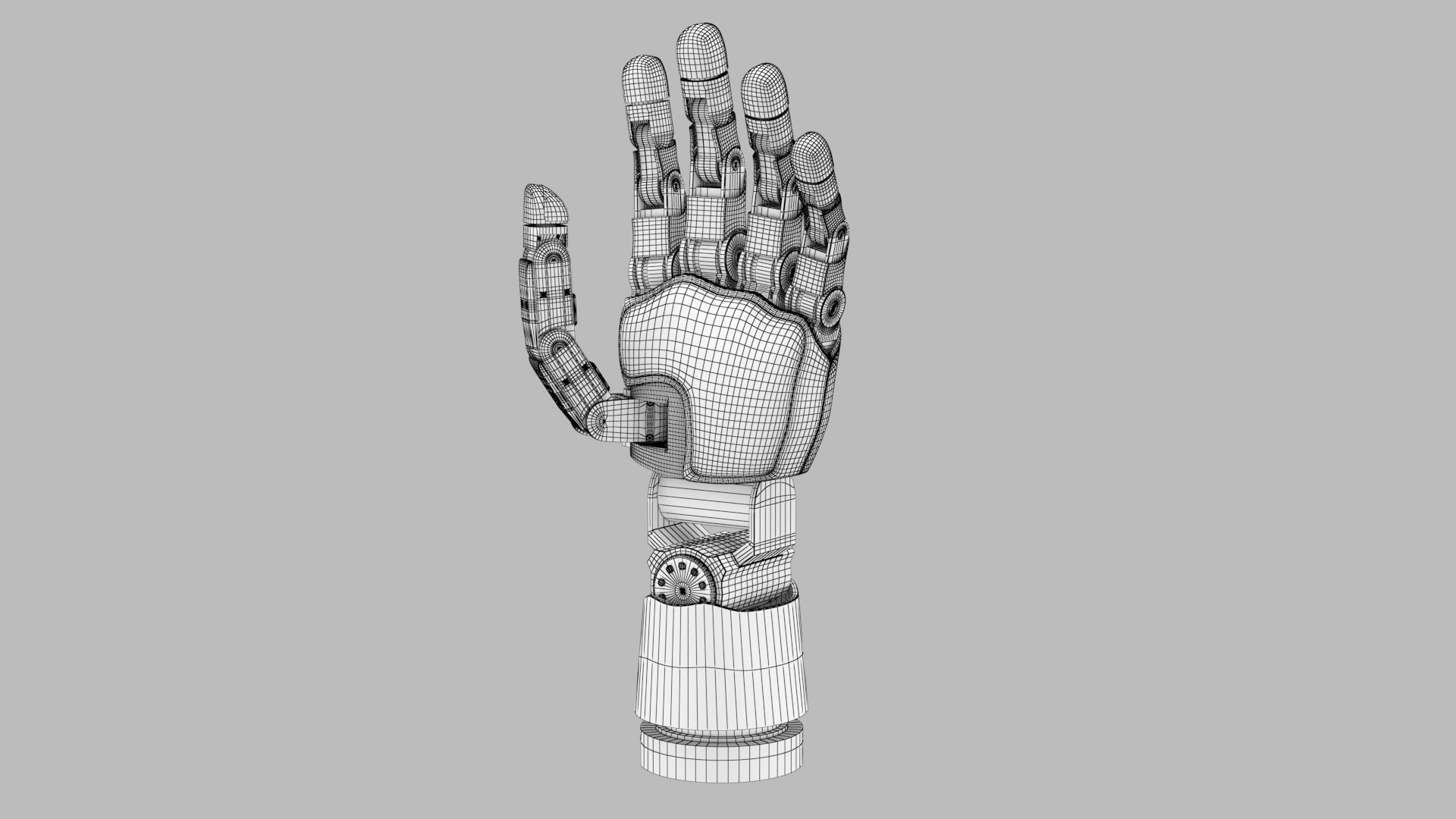 3D Model Modular Prosthetic Hand - TurboSquid 1551173