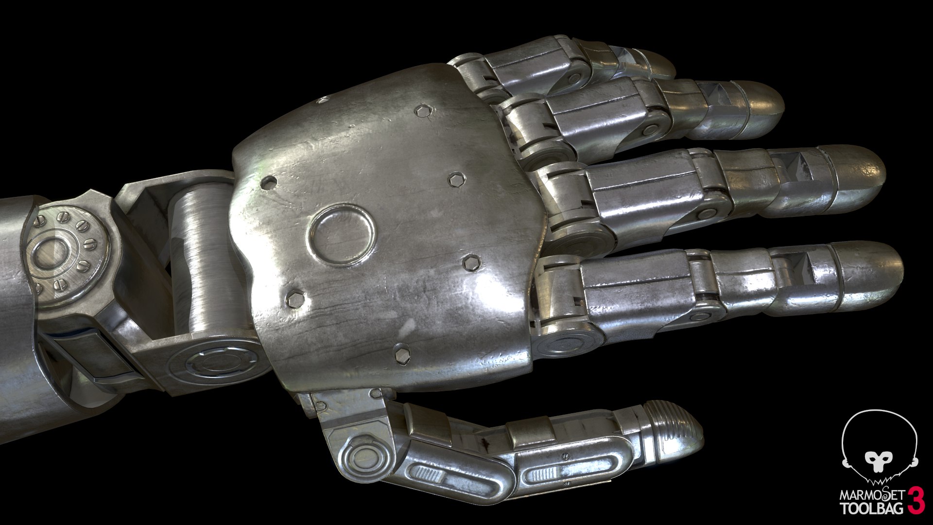 3D Model Modular Prosthetic Hand - TurboSquid 1551173