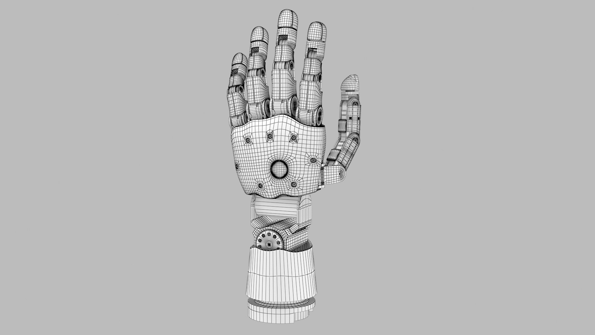 3D Model Modular Prosthetic Hand - TurboSquid 1551173