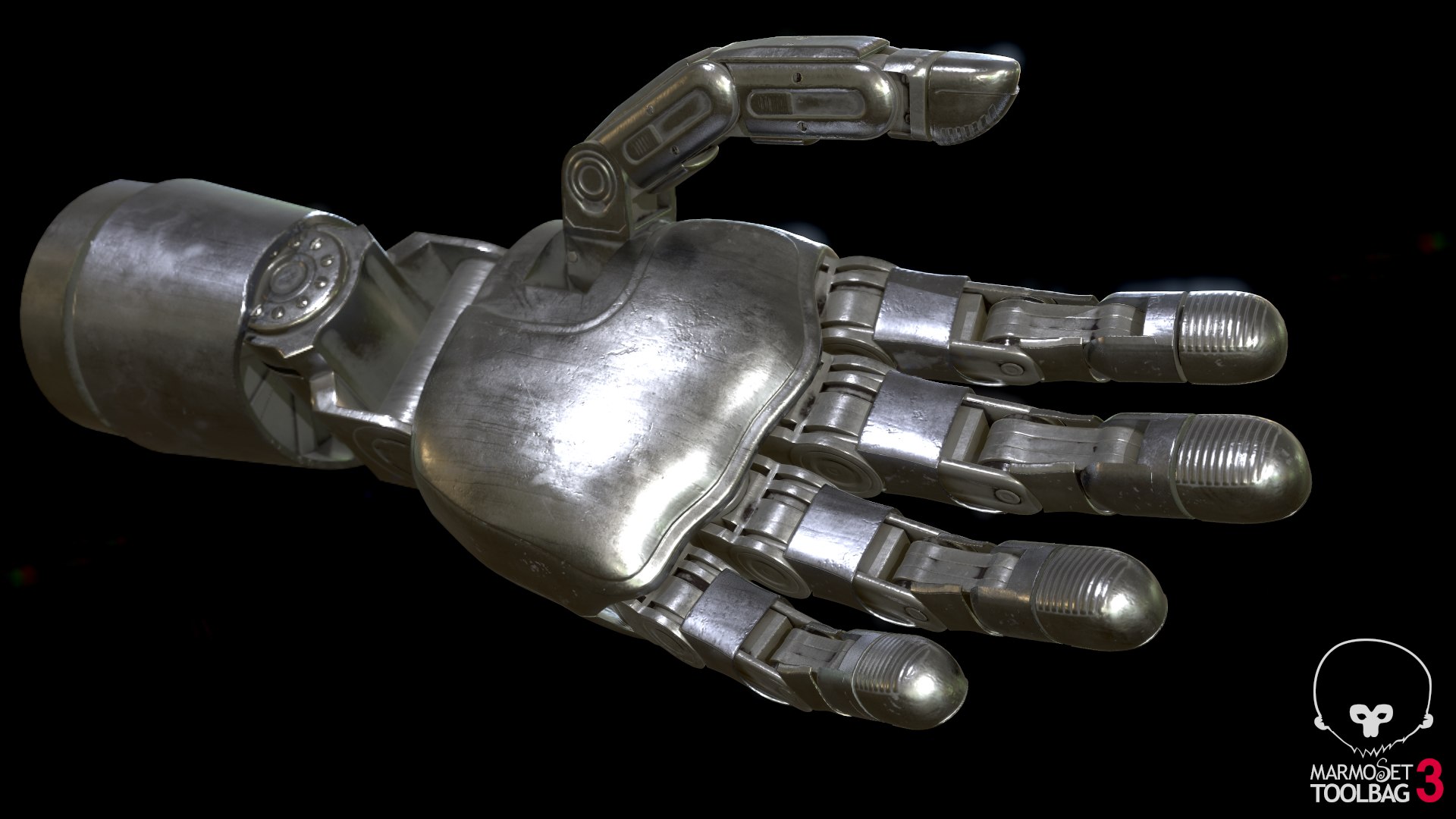 3D Model Modular Prosthetic Hand - TurboSquid 1551173