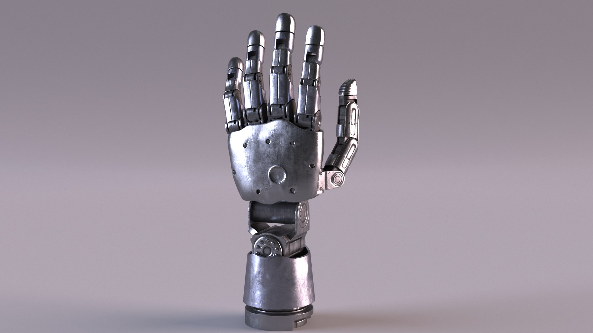 3D Model Modular Prosthetic Hand - TurboSquid 1551173