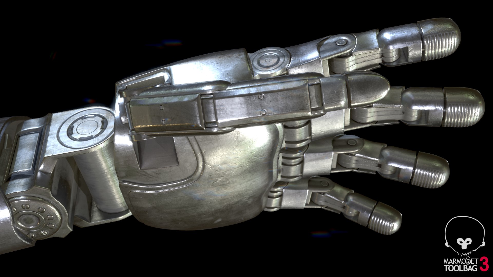 3D Model Modular Prosthetic Hand - TurboSquid 1551173