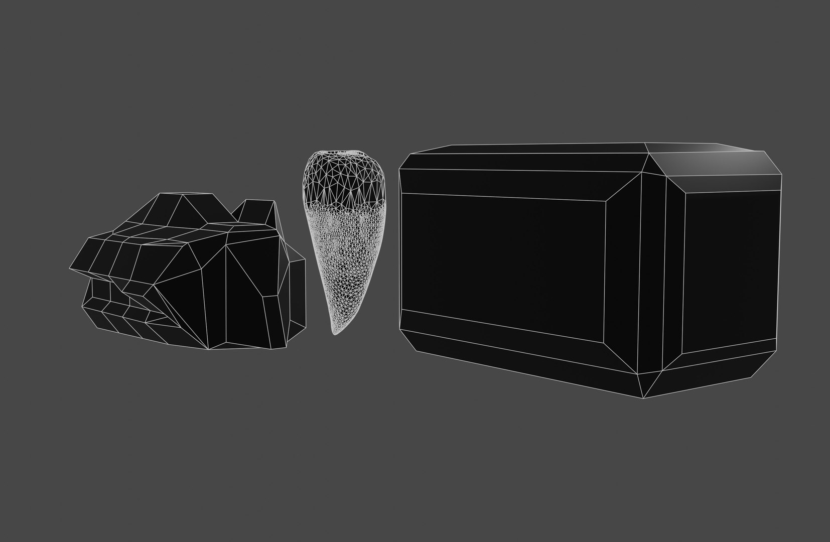 Fang of an animal in a mineral 3D - TurboSquid 1950737