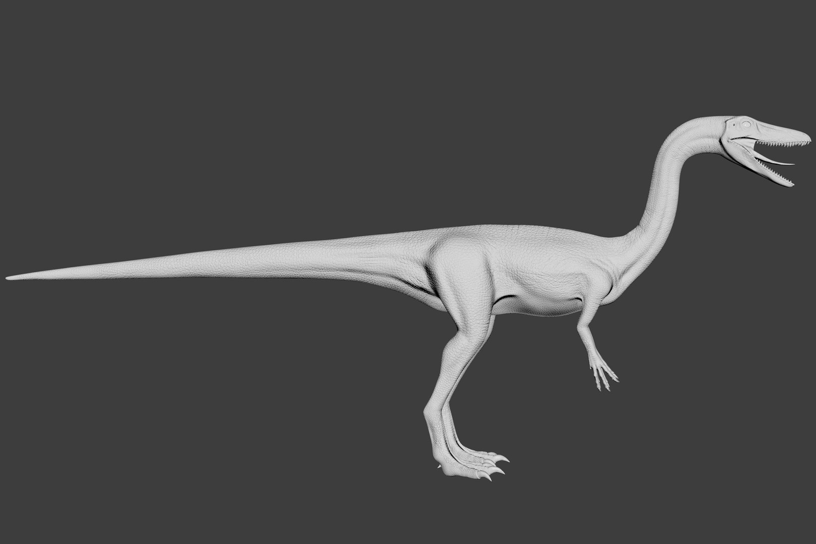 3D Syntarsus Dinosaur Triassic Animal - TurboSquid 2332106