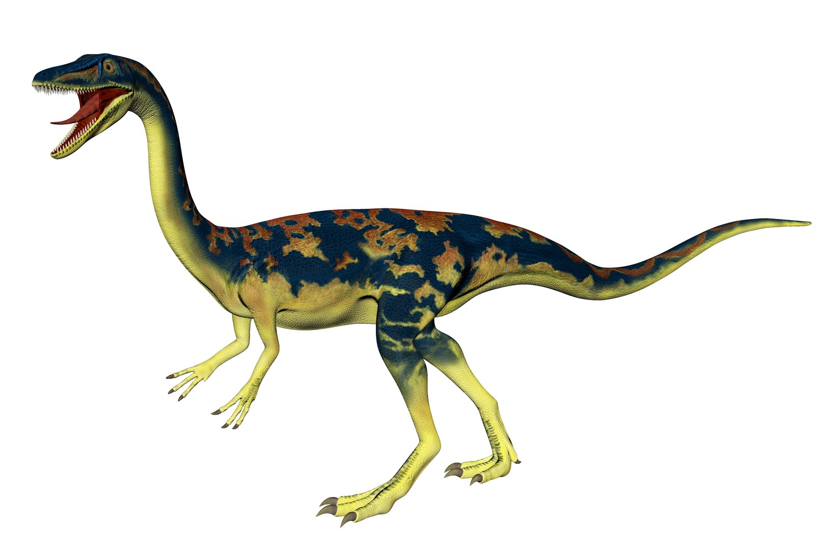 3D Syntarsus Dinosaur Triassic Animal - TurboSquid 2332106