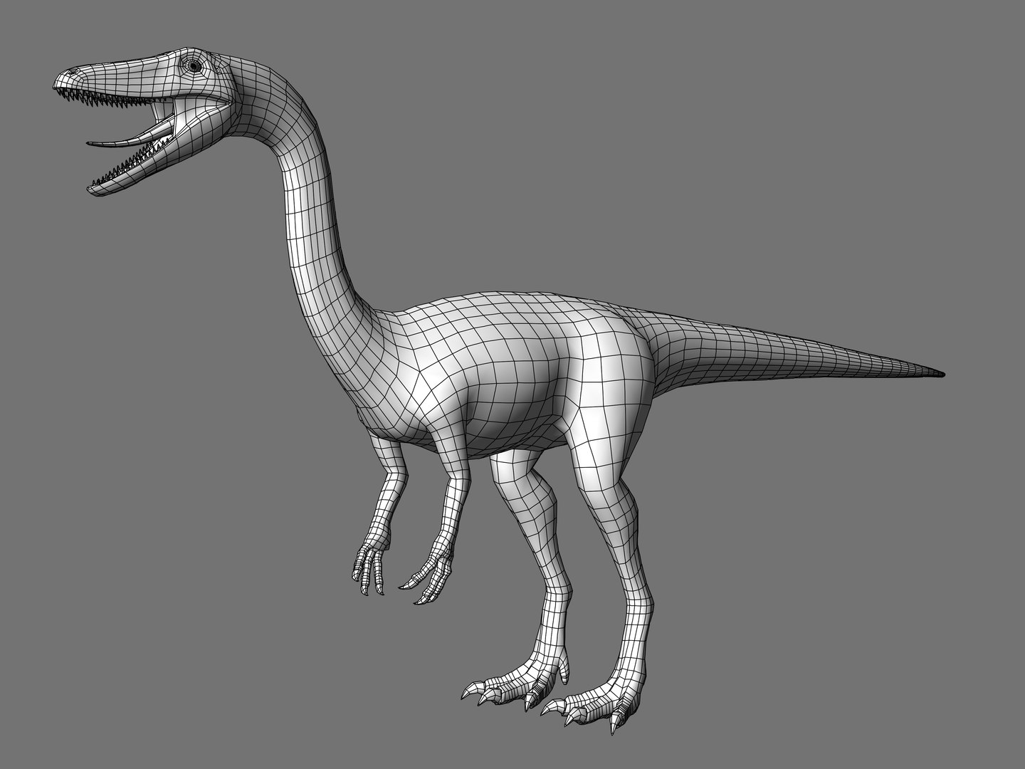 3D Syntarsus Dinosaur Triassic Animal - TurboSquid 2332106