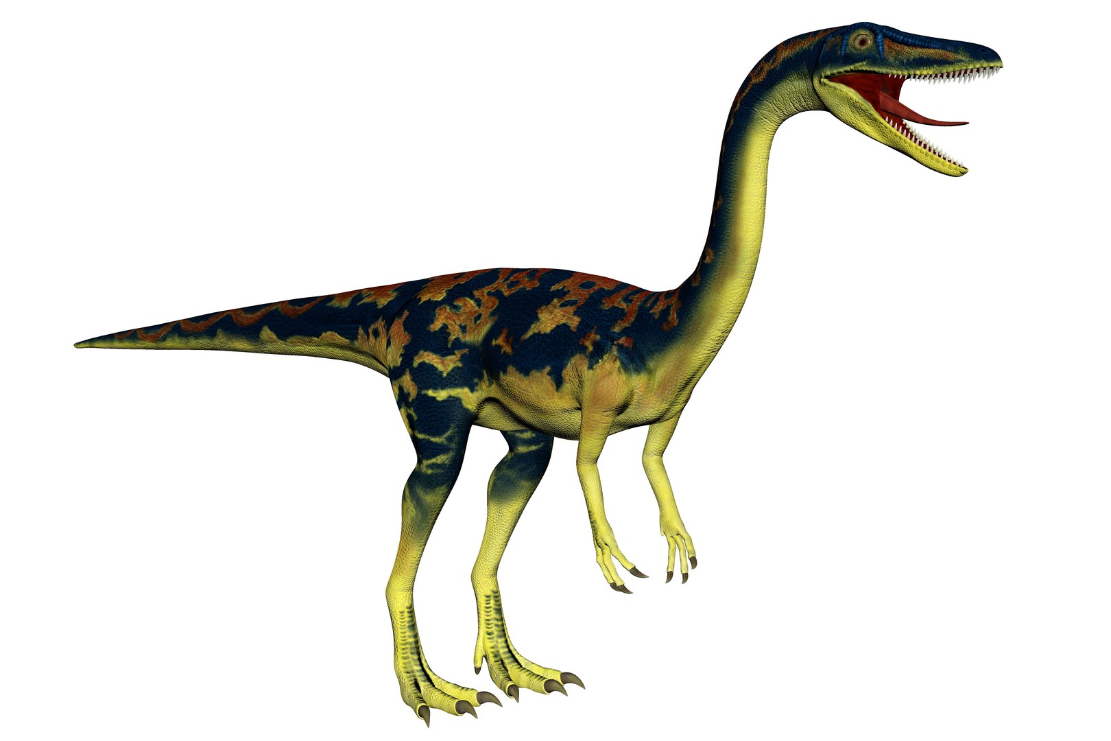 3D Syntarsus Dinosaur Triassic Animal - TurboSquid 2332106