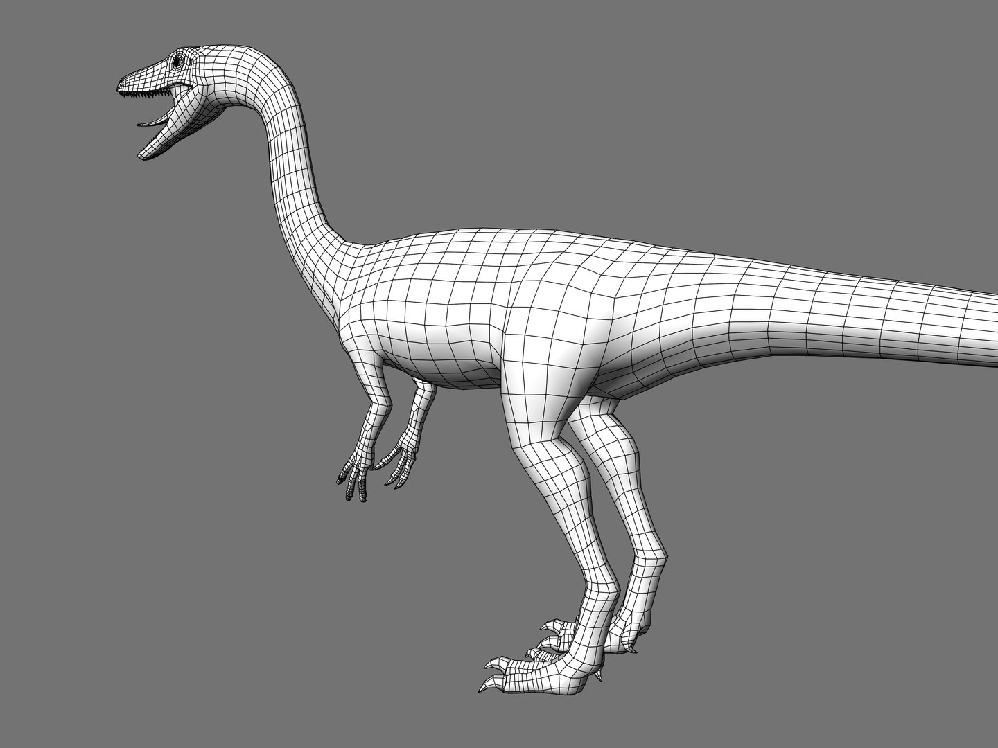 3D Syntarsus Dinosaur Triassic Animal - TurboSquid 2332106