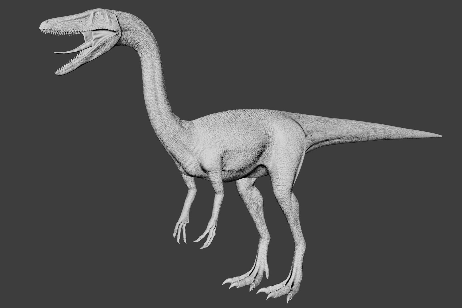 3D Syntarsus Dinosaur Triassic Animal - TurboSquid 2332106