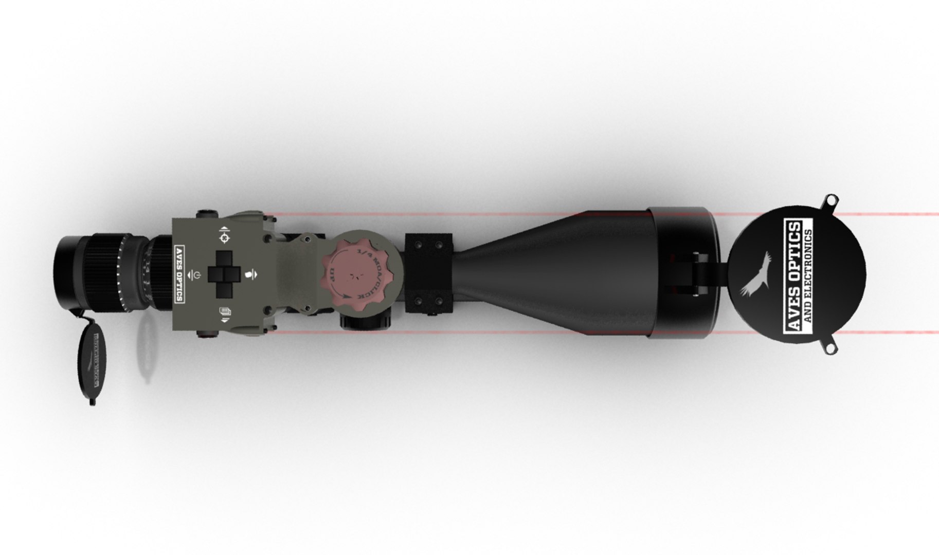 3d Model Hi-tech Modern Scope