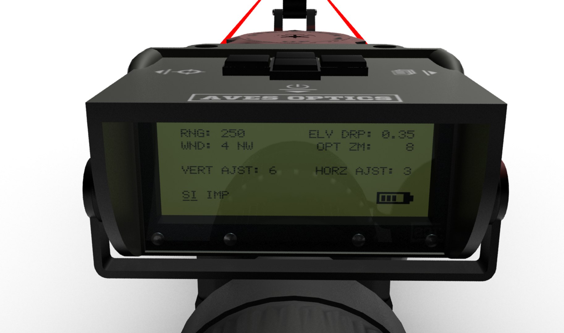 3d Model Hi-tech Modern Scope