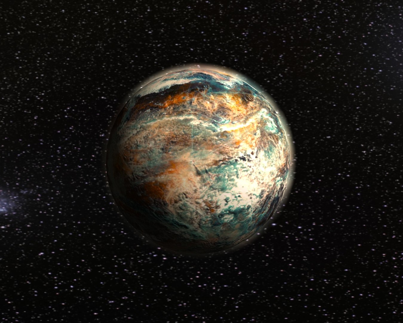 3D Alien Planet Model - TurboSquid 1315905