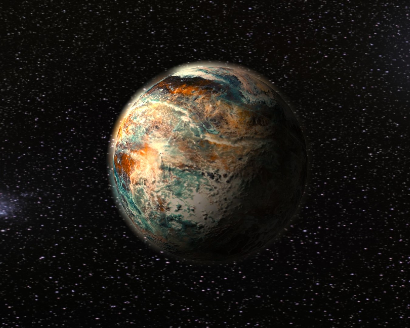 3D Alien Planet Model - TurboSquid 1315905
