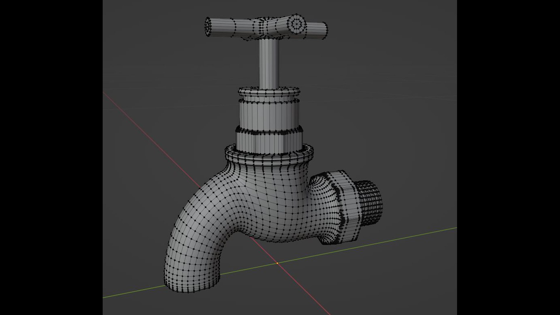 Water Tap model - TurboSquid 1919900