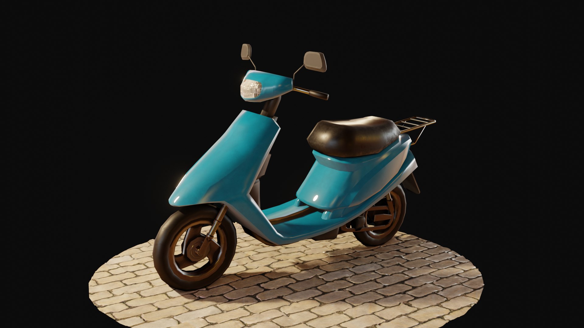3D Model Scooter - TurboSquid 1420904