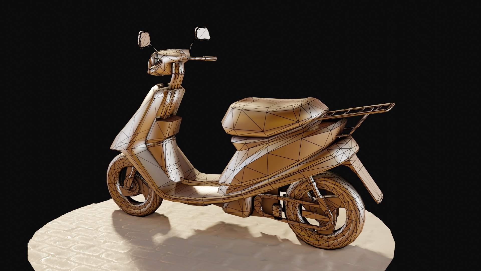 3D Model Scooter - TurboSquid 1420904