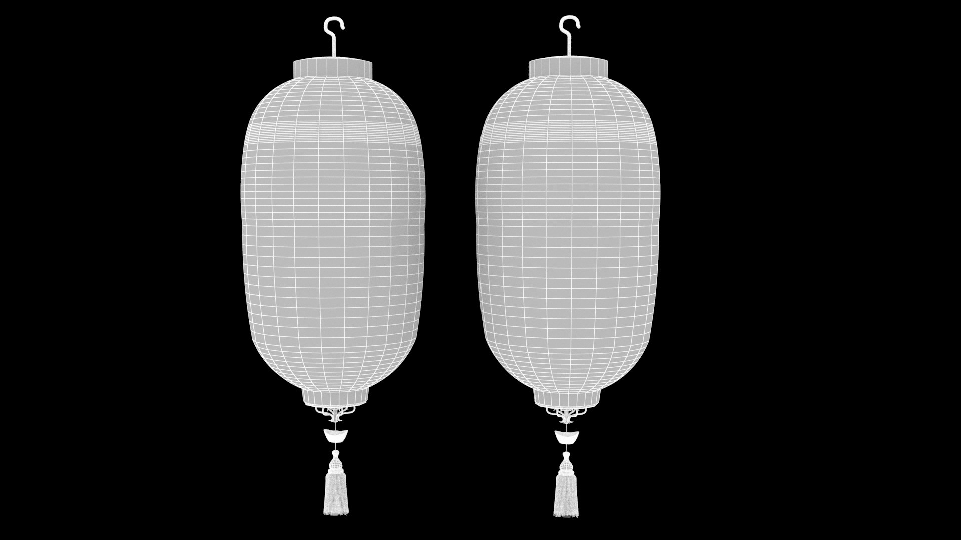Chinese Red Lantern 3D Model - TurboSquid 2040103