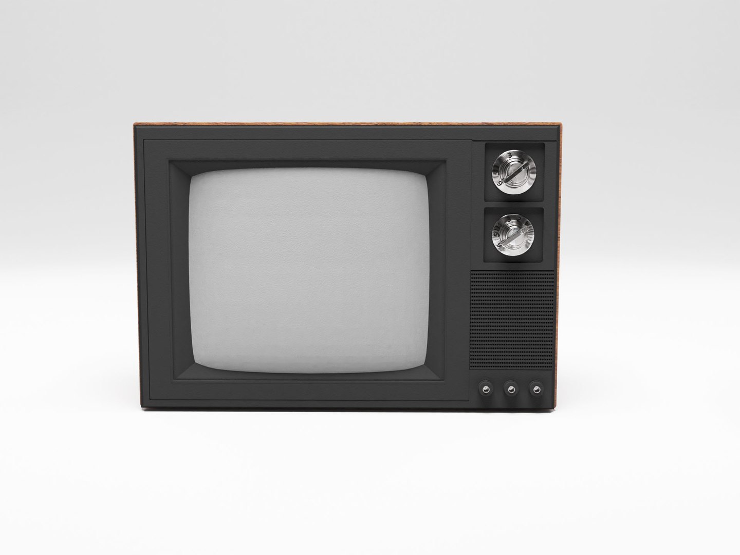 3D model retro tv - TurboSquid 1678361