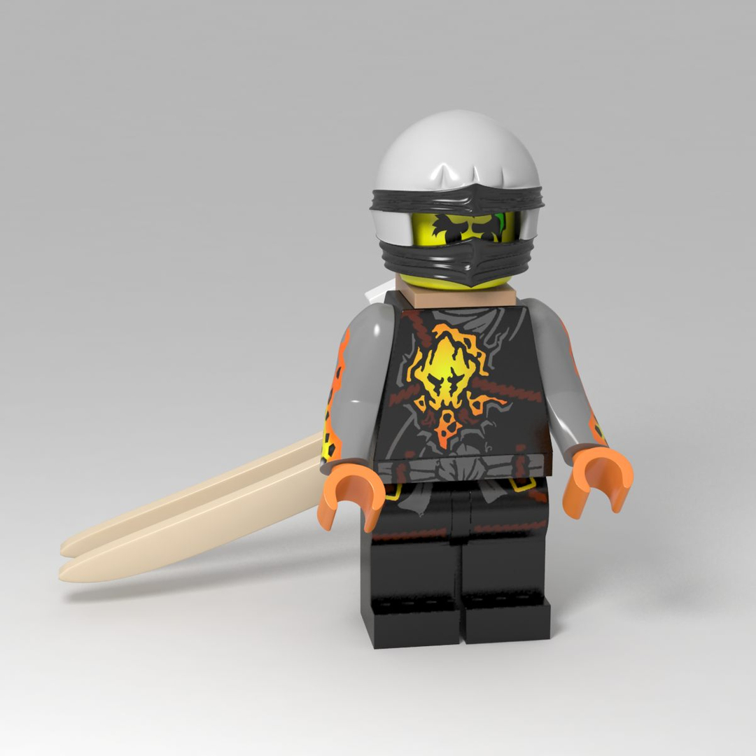 3D Lego Minifigure Ninja - TurboSquid 1192765