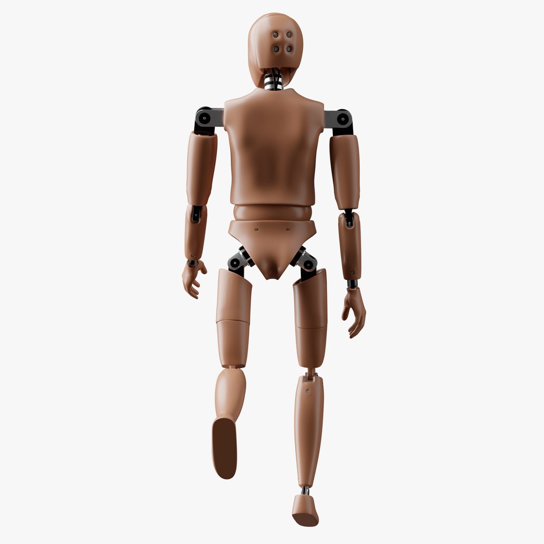 3D Rigged Crash Test Child Dummy - TurboSquid 2197404