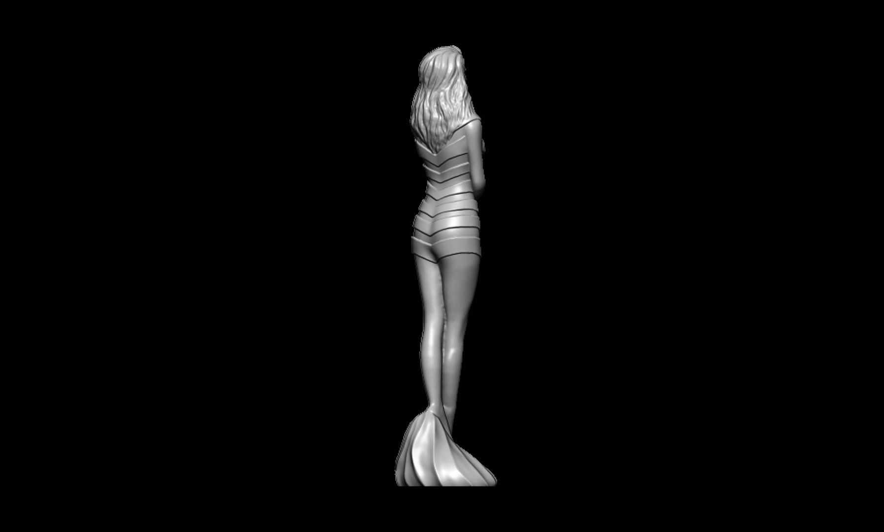 3D decorative woman figure model - TurboSquid 1527960