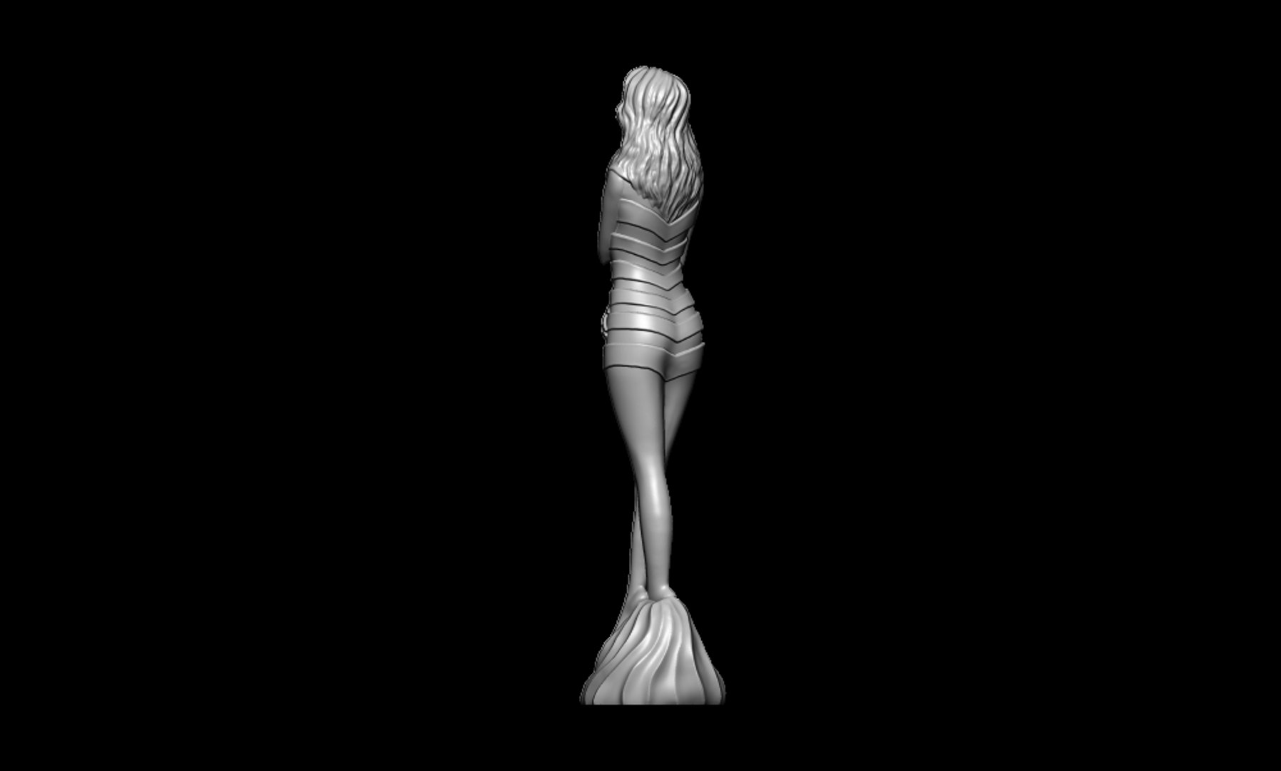 3D decorative woman figure model - TurboSquid 1527960