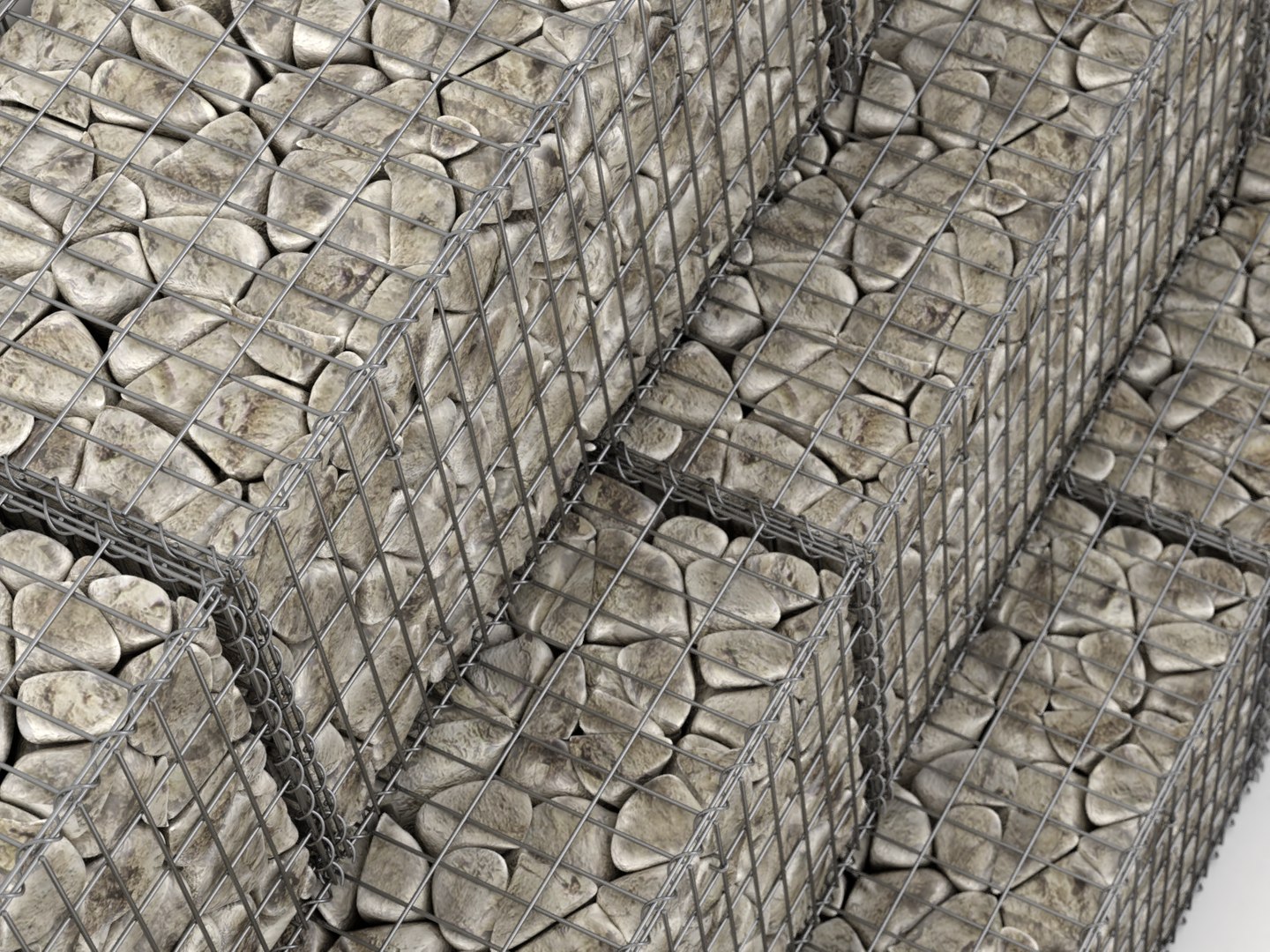 3D Basket Gabion Model - TurboSquid 1495771