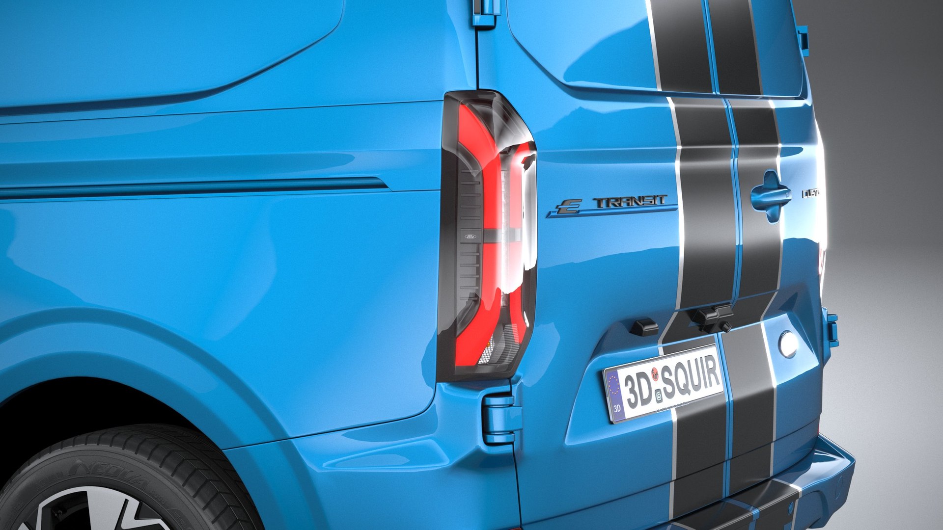 3D Ford Transit Custom Sport 2024 - TurboSquid 2181754