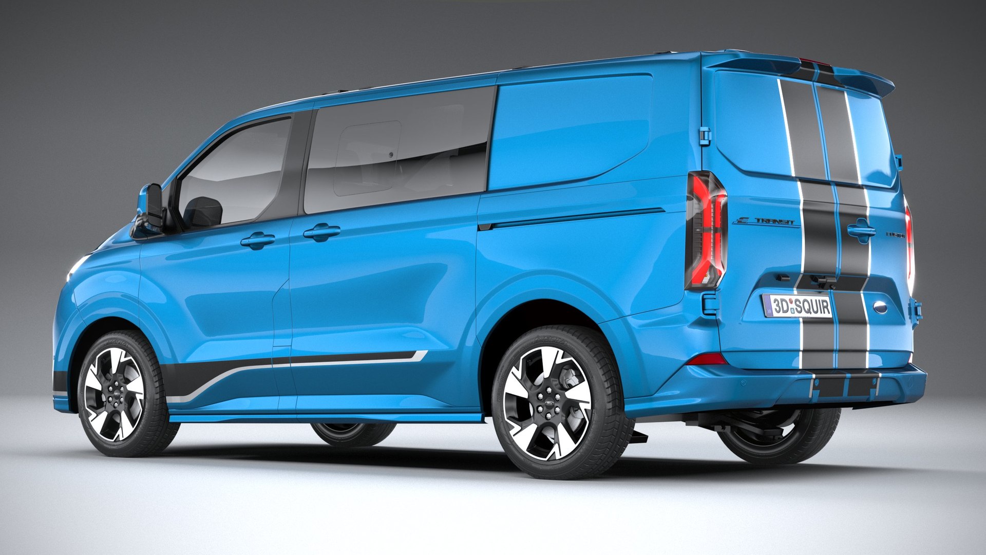 3D Ford Transit Custom Sport 2024 - TurboSquid 2181754