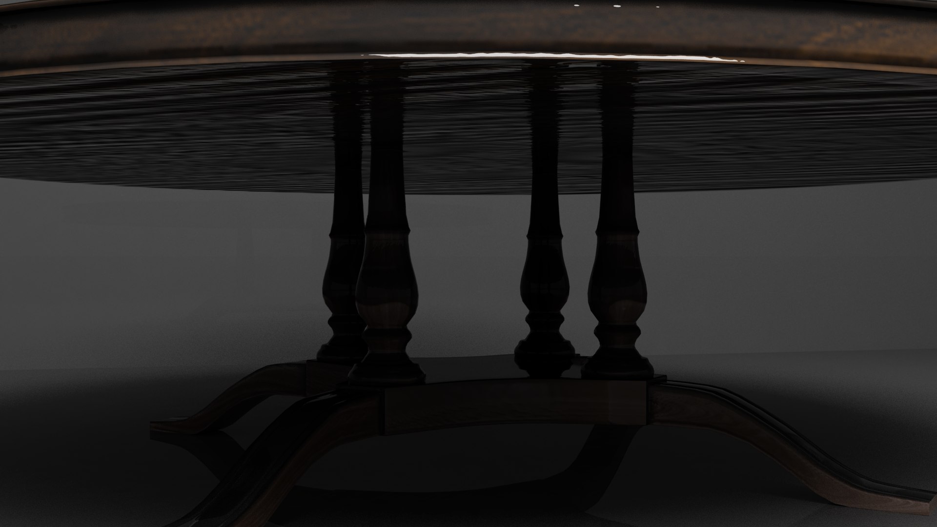 Elven Table 3D Model - TurboSquid 1226481