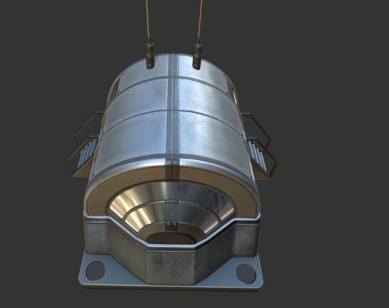 drivers cap module basic 3d model