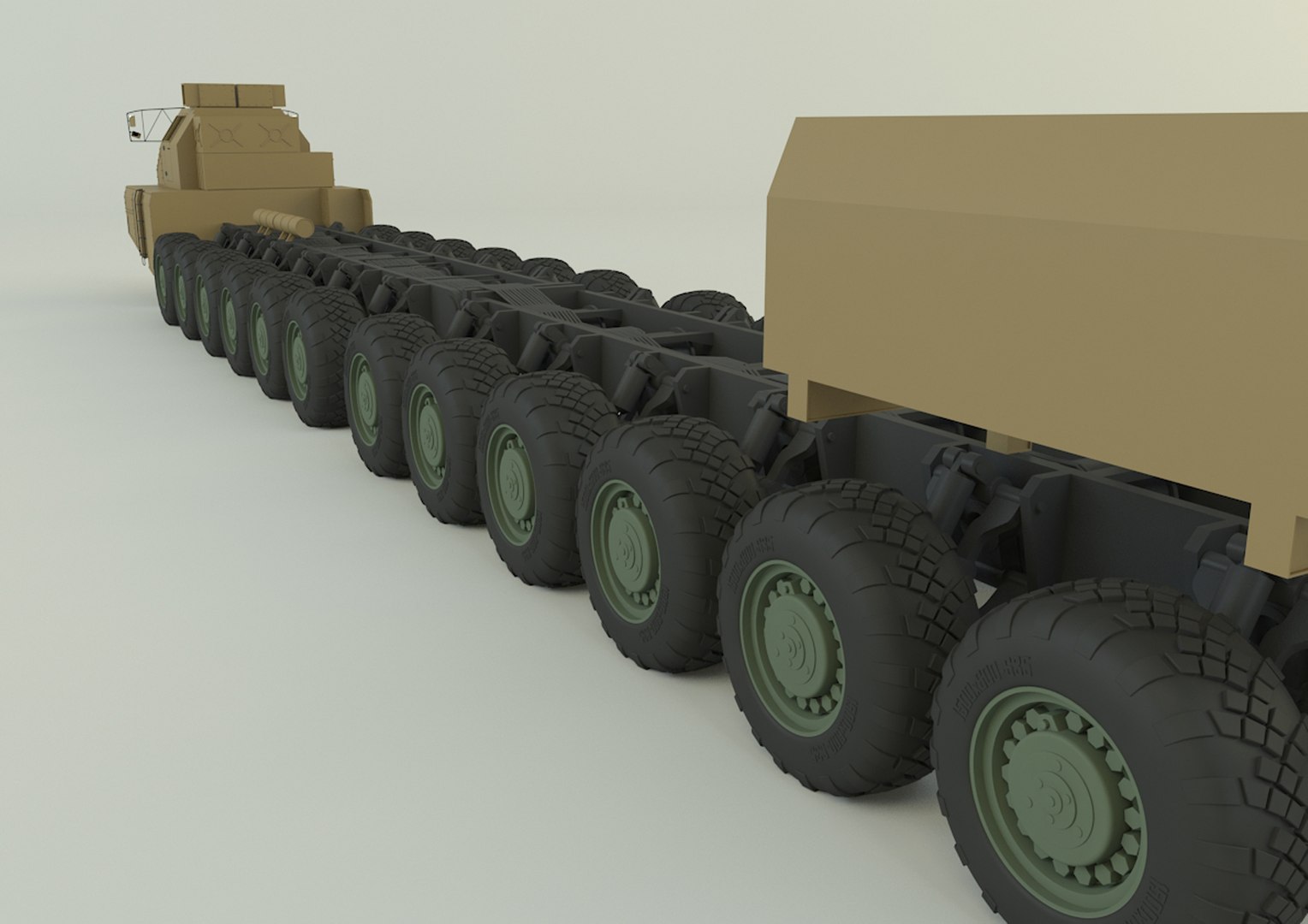 3D Maz-7907 Military Vehicle 3D Model Model - TurboSquid 2067079