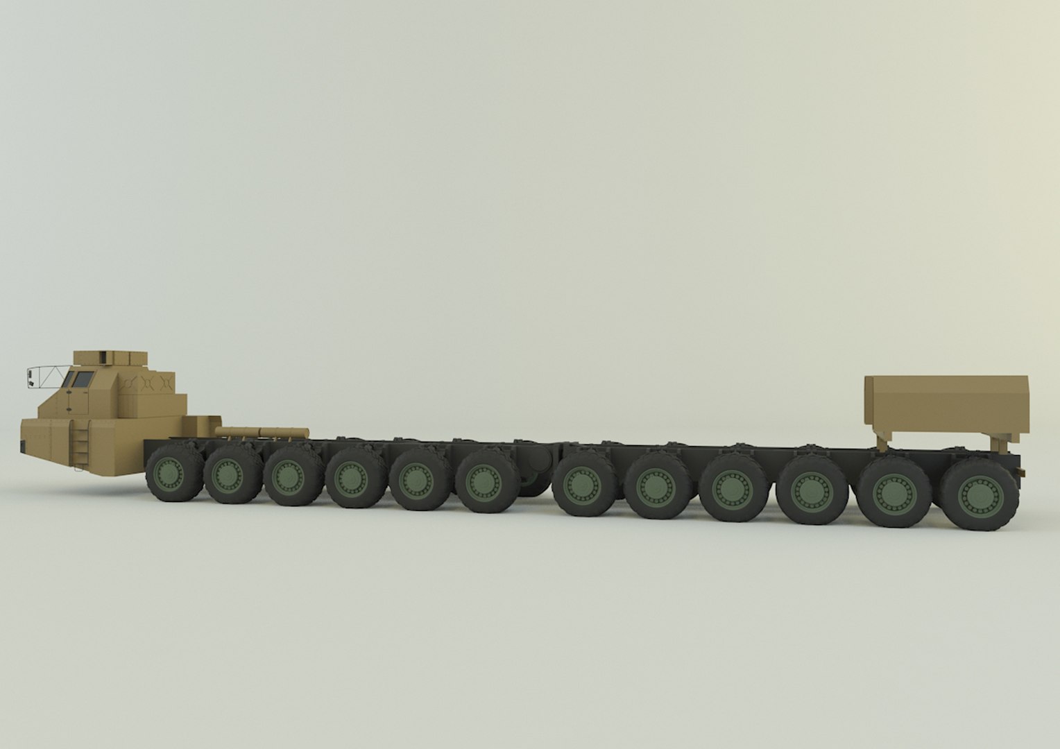 3D Maz-7907 Military Vehicle 3D Model Model - TurboSquid 2067079