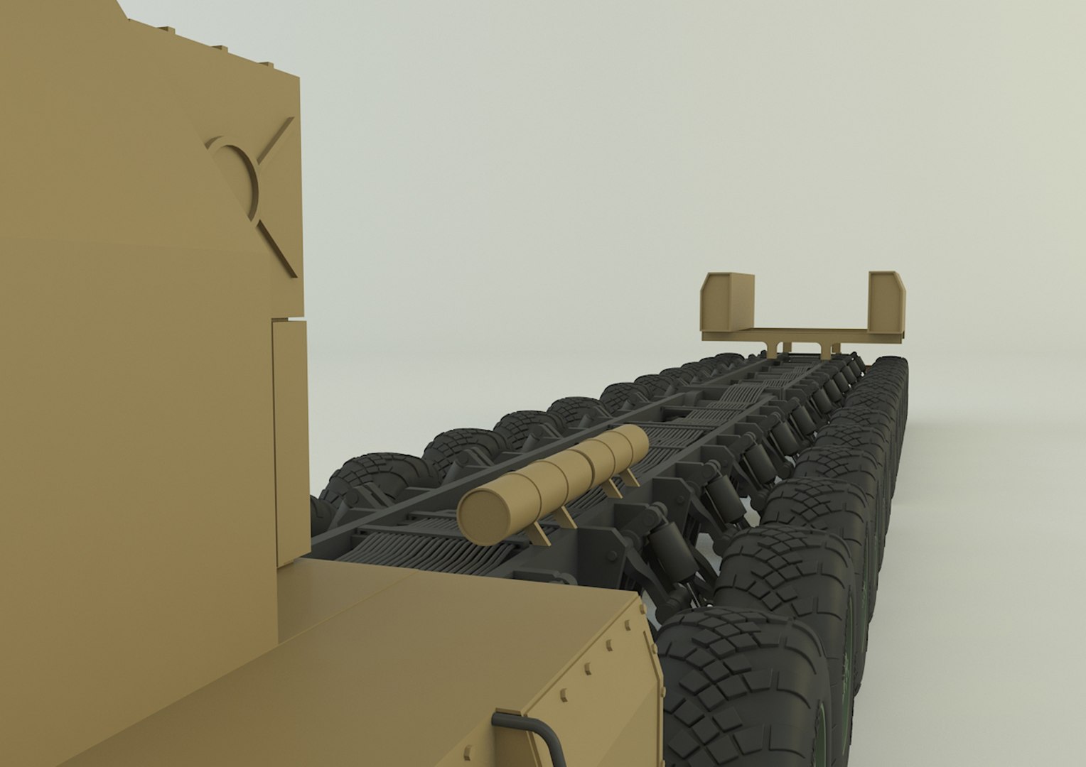 3D Maz-7907 Military Vehicle 3D Model Model - TurboSquid 2067079