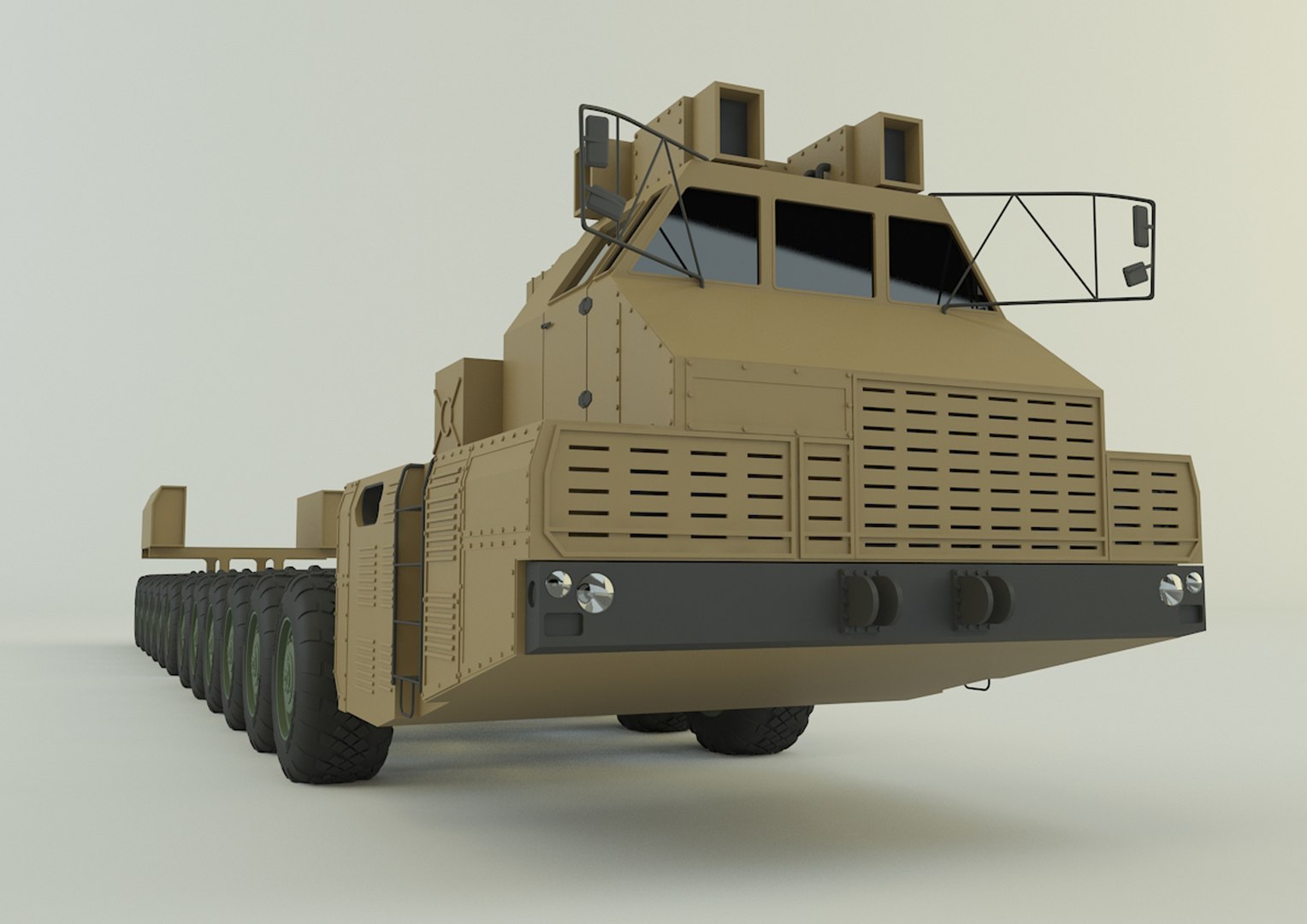 3D Maz-7907 Military Vehicle 3D Model Model - TurboSquid 2067079