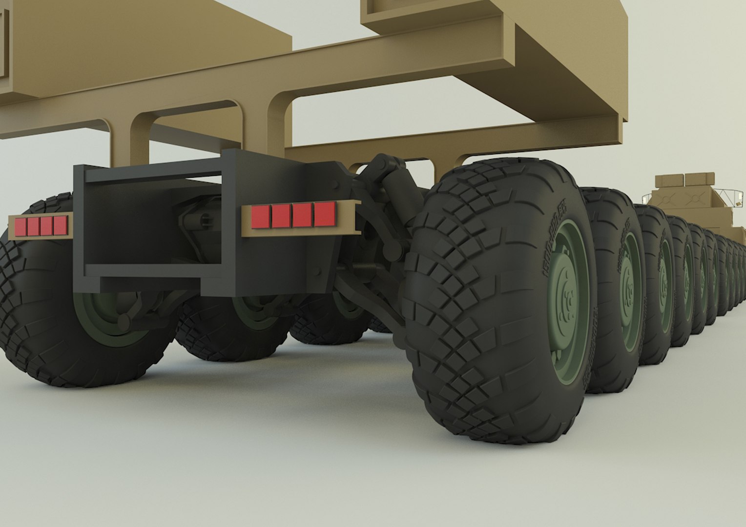 3D Maz-7907 Military Vehicle 3D Model Model - TurboSquid 2067079