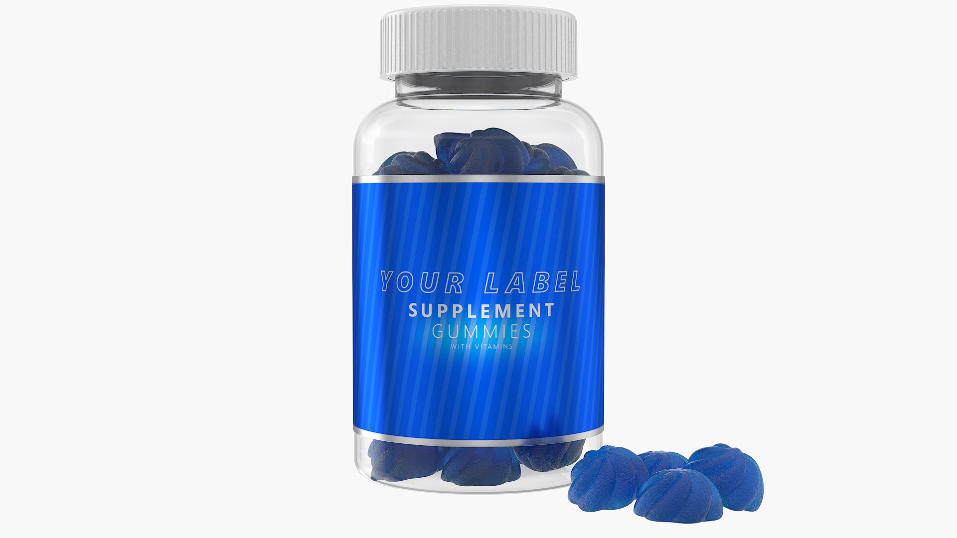 3D Model Supplement Bottle Collection - TurboSquid 2021340