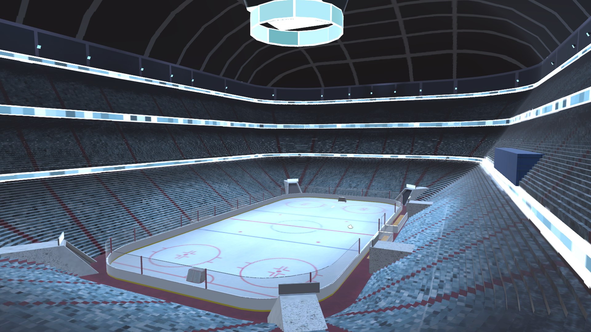 Hockey Arena Stadium 3D Model - TurboSquid 1310099