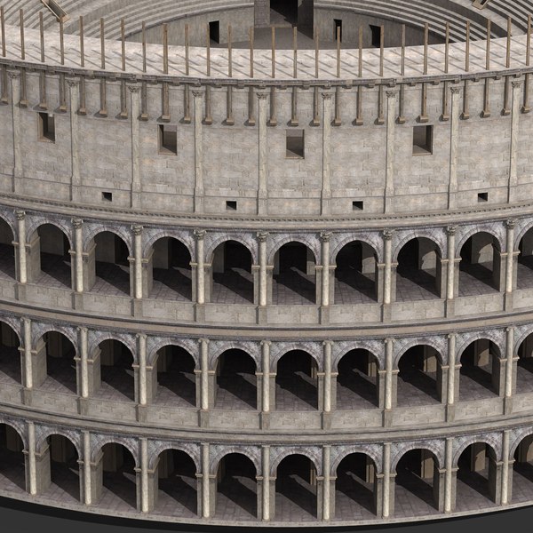 colosseum roman coliseum arena 3d max