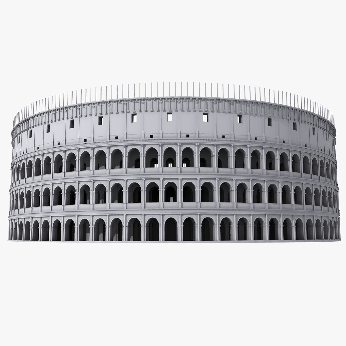 colosseum roman coliseum arena 3d max