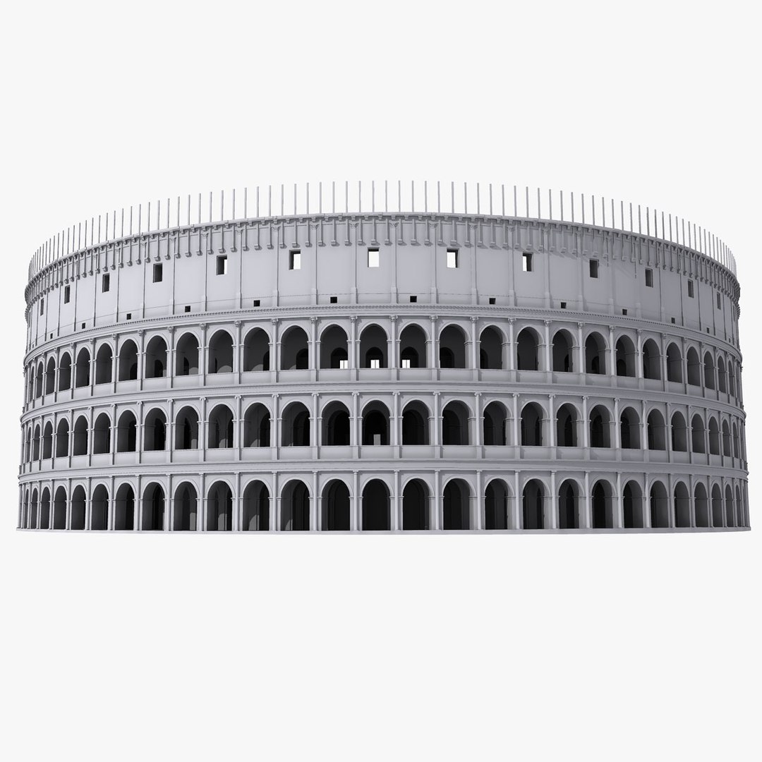 Colosseum Roman Coliseum Arena 3d Max