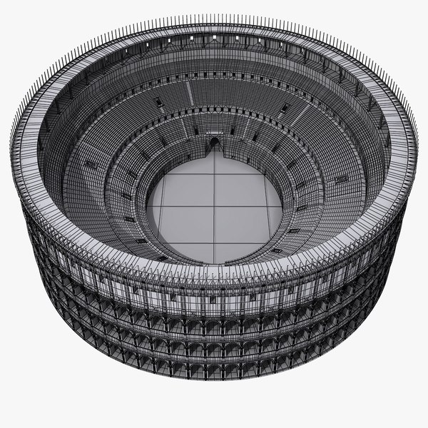 colosseum roman coliseum arena 3d max