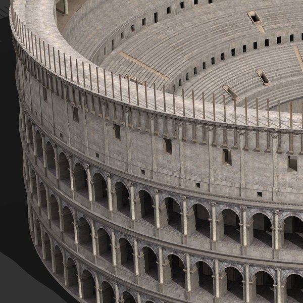 colosseum roman coliseum arena 3d max